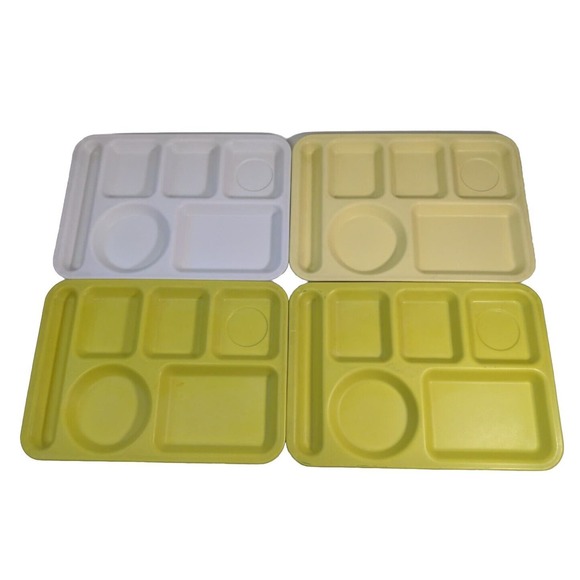 Arrowhead | Kitchen | 4 Vintage Arrowhead Stack Lunch Cafeteria Trays ...